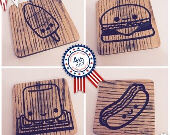 Kawaii coaster | Etsy