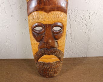 Tiki mask | Etsy