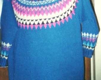 Hand knit sweater | Etsy