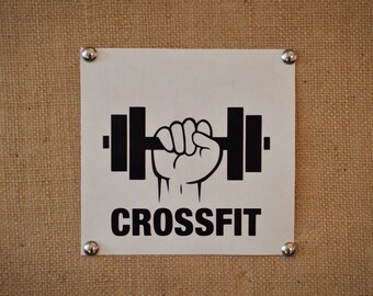 Crossfit decal | Etsy