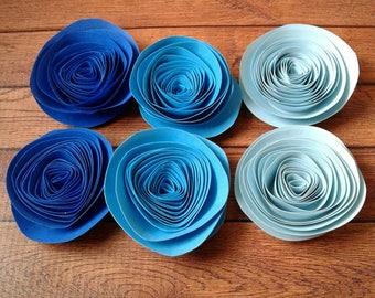 Paper rosettes | Etsy