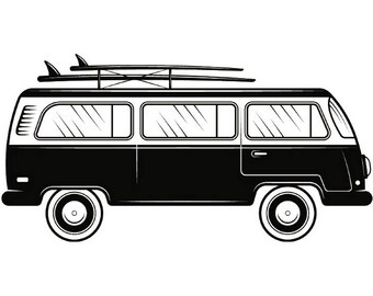 Volkswagen vector | Etsy