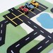 Car Printable Play Mat 3: Parking Lot Mat. For Micro Machines