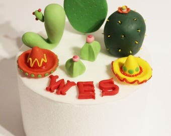 Mexican cake toppers | Etsy