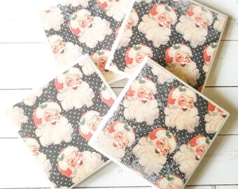 Christmas coasters | Etsy