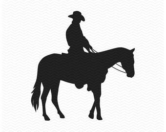 Cowboy stencil | Etsy