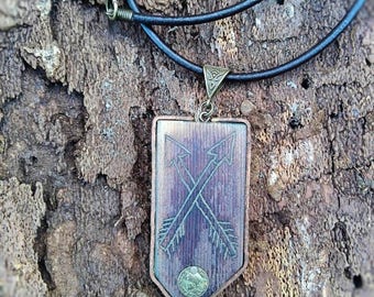 Wood silver jewelry | Etsy