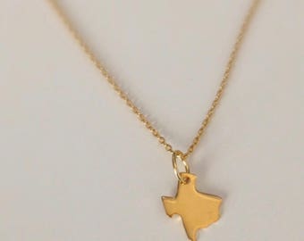 Texas necklace | Etsy
