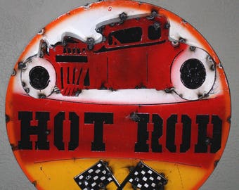 Hot rod sign | Etsy