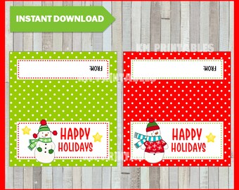 Gift bag topper | Etsy