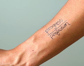 Mindfulness tattoo | Etsy