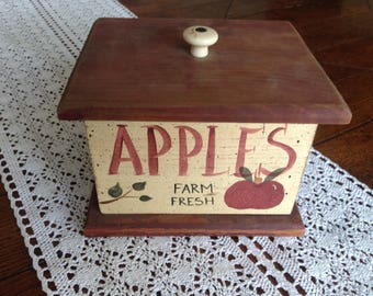 Vintage recipe box | Etsy