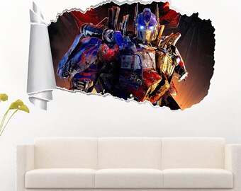 Optimus prime decal | Etsy