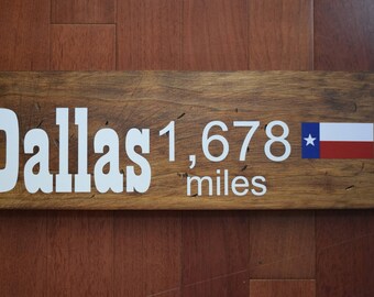 PERSONALIZED WRIGLEY FIELD Distance Sign Wrigley Field