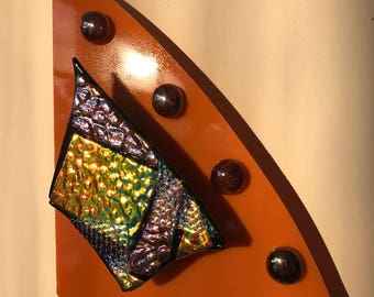 Jewelry sculptures & Wall Art by HokelArtGlass on Etsy