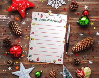 Christmas notepads | Etsy