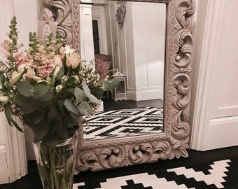 Rustic mirror | Etsy