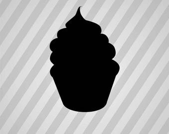 Cupcake silhouette | Etsy