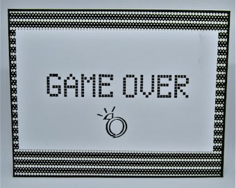 Video game card | Etsy