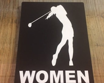 Golf bathroom decor | Etsy