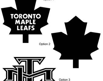 Maple leaf decal | Etsy