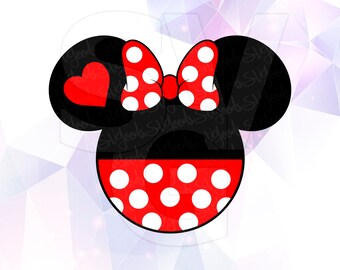 Minnie silhouette | Etsy