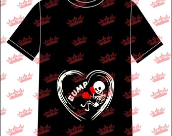 The Man Behind the Bump t-shirt. Gift for dad. T-shirt for