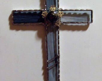 Glass crosses | Etsy