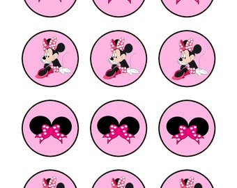 Minnie mouse sticker | Etsy
