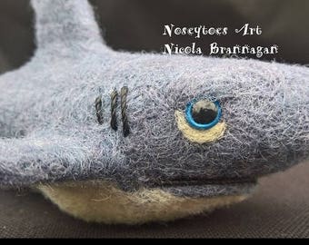 Felt shark | Etsy