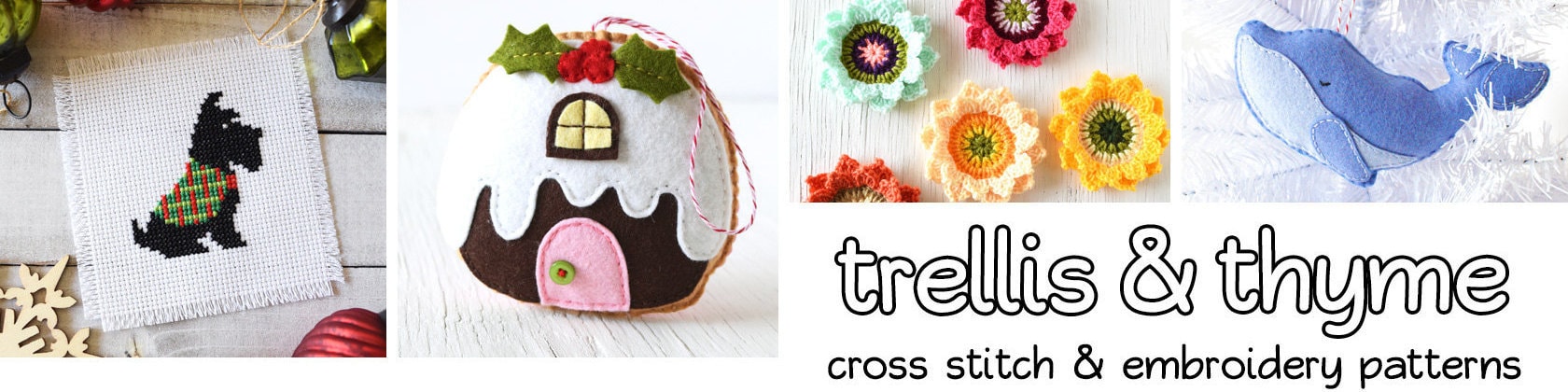 trellis & thyme patterns by sosaecaetano on Etsy