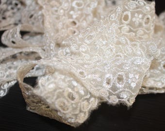 Paper lace ribbon | Etsy