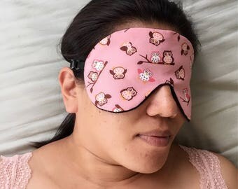 Owl sleep mask | Etsy