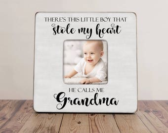 Grandson photo frame | Etsy