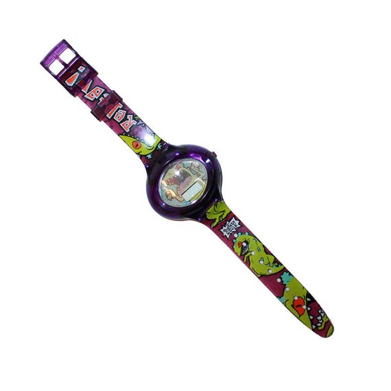 RARE Vintage 1998 Rugrats Reptar Watch Reptar Rugrats Tommy