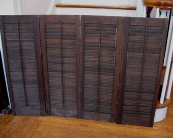 Rustic shutters | Etsy