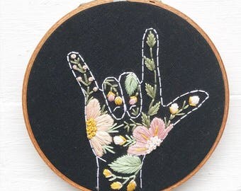 Inspire Empower Achieve ASL Sign Language Letters