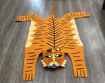 Tiger rug | Etsy