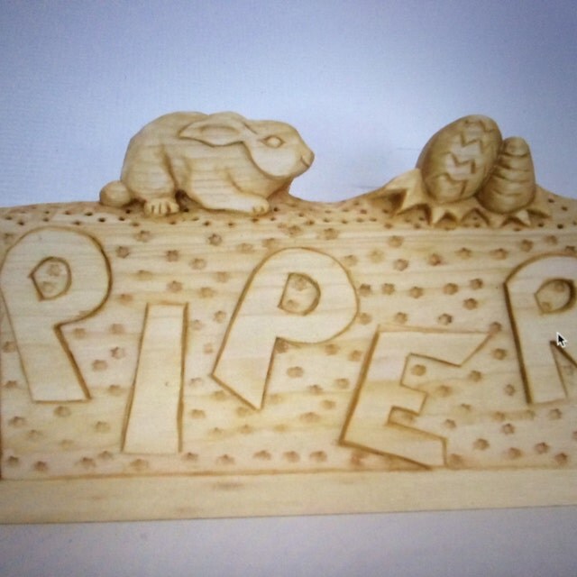 Wood Spirits Hiking Sticks Whimsical Garden by NorthWindCarvings