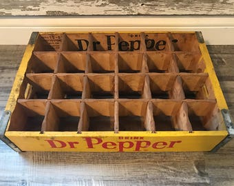 Dr pepper crate | Etsy