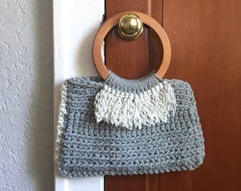Crochet bag handles | Etsy