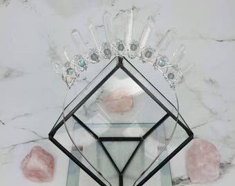 Crystal crown | Etsy