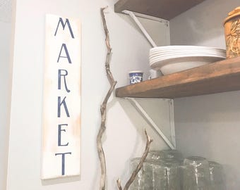 Vertical sign | Etsy