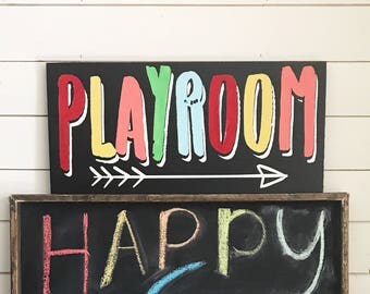 Playroom sign | Etsy