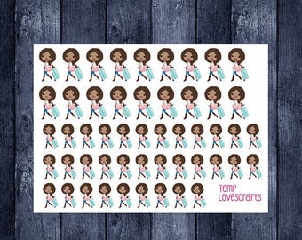 Suitcase stickers | Etsy