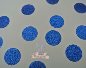 Blue confetti | Etsy