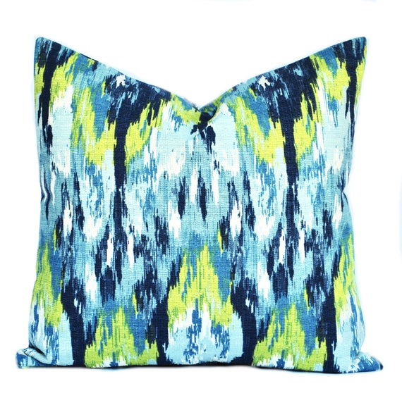 One ikat print pillow cover DIFFERENT SIZES AVAILABLE