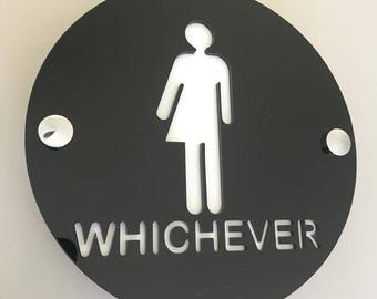 Toilet sign | Etsy