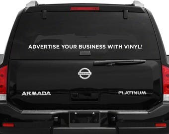 Car advertising | Etsy