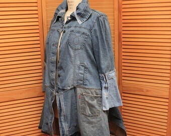 Upcycled clothing | Etsy